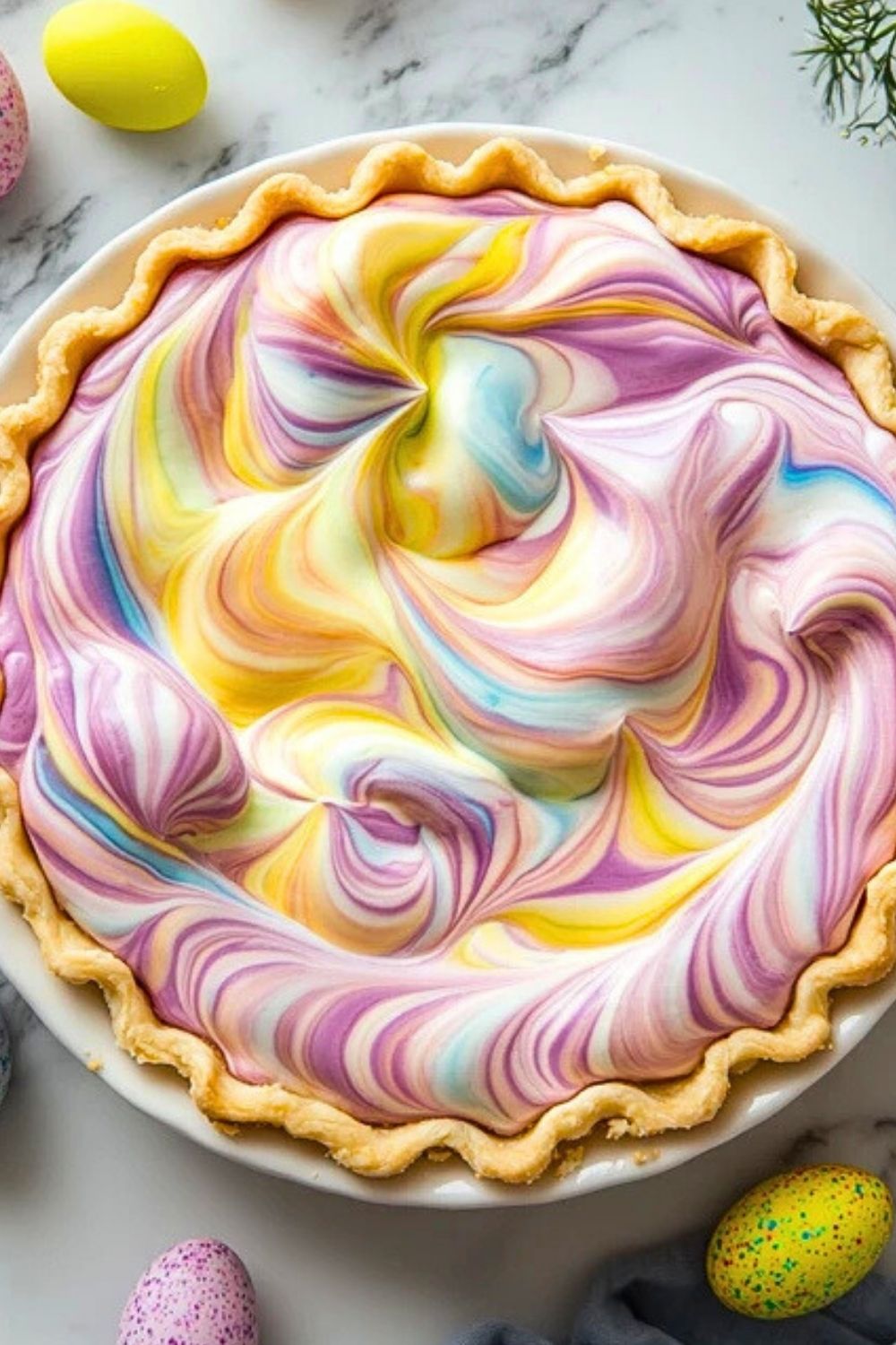 Easter Swirl Pie