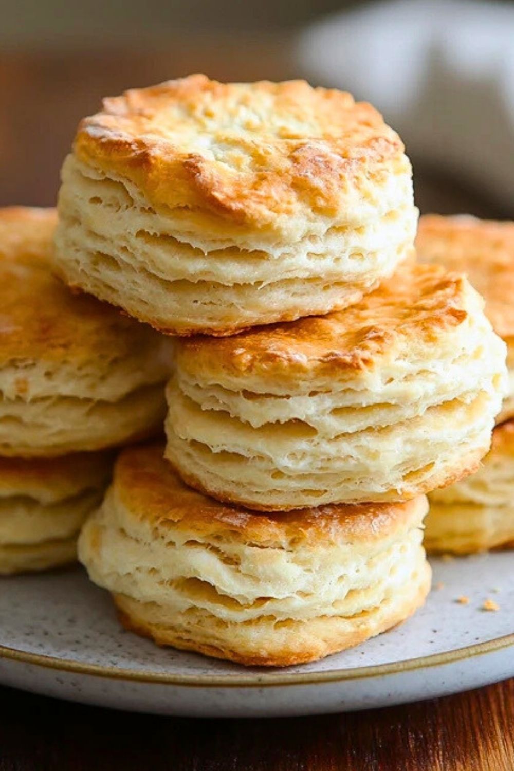 Flaky Mile High Biscuits