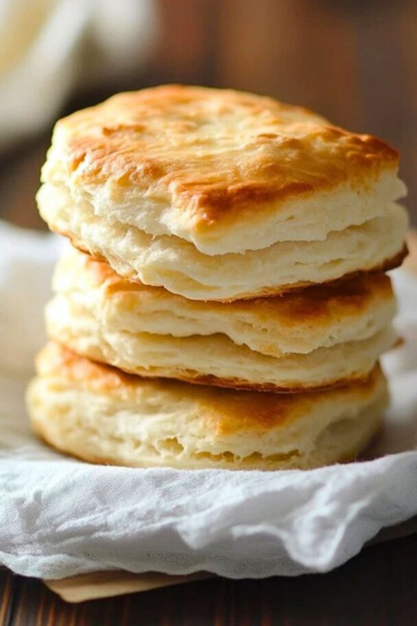 Flaky Mile High Biscuits