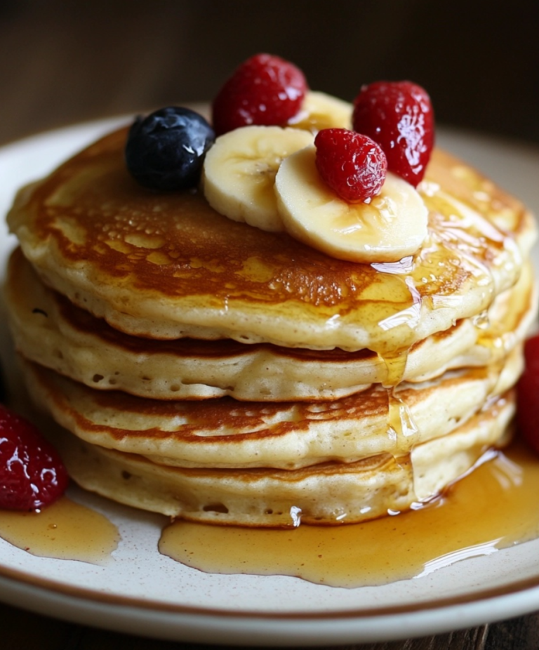 Fluffy Pancakes: A Breakfast Delight