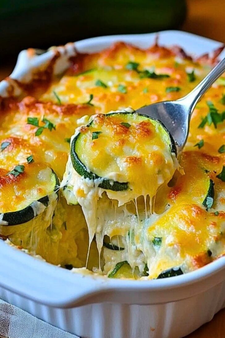 Cheesy Zucchini Casserole: A Comforting Delight