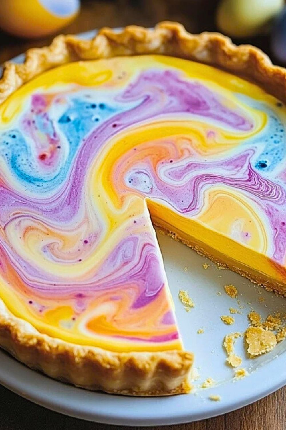 Easter Swirl Pie