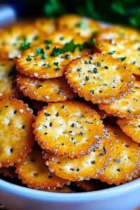 Garlic Ritz Snacks