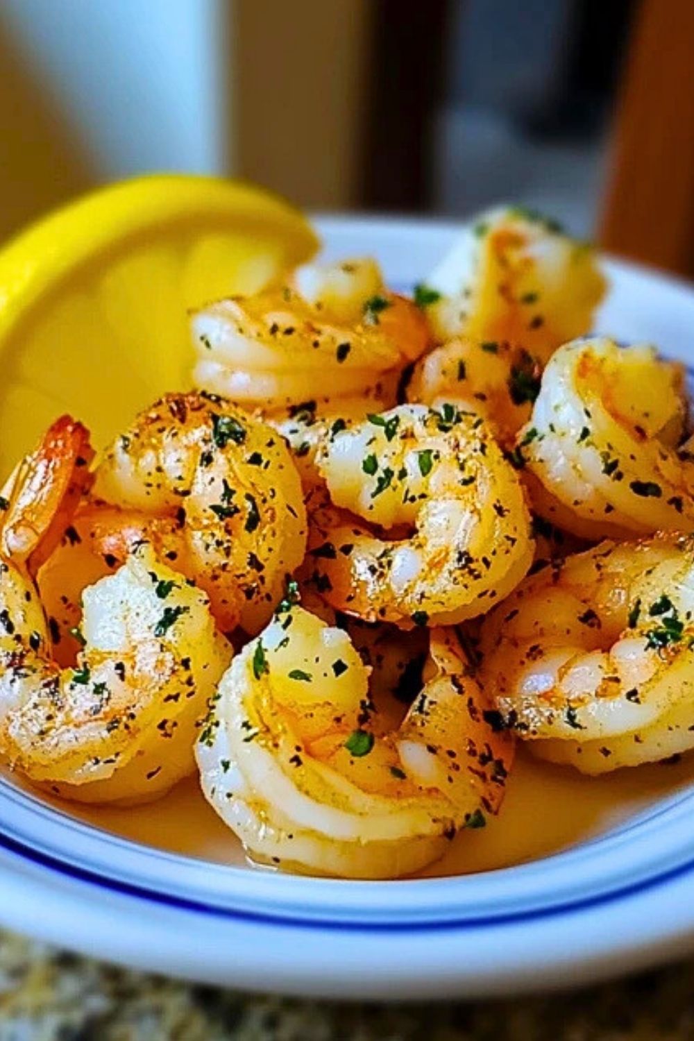 Pan-Fried Shrimp