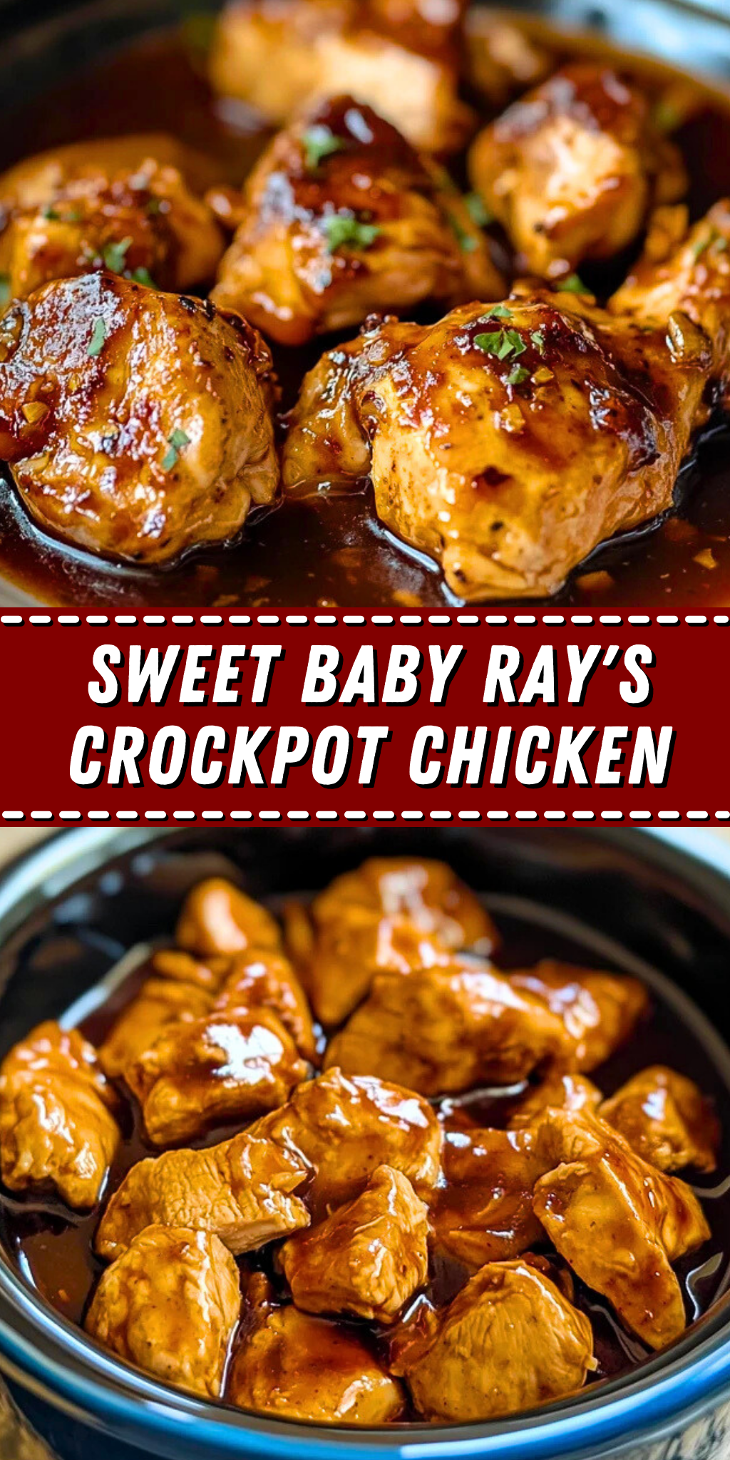 Sweet Baby Ray's Crockpot Chicken