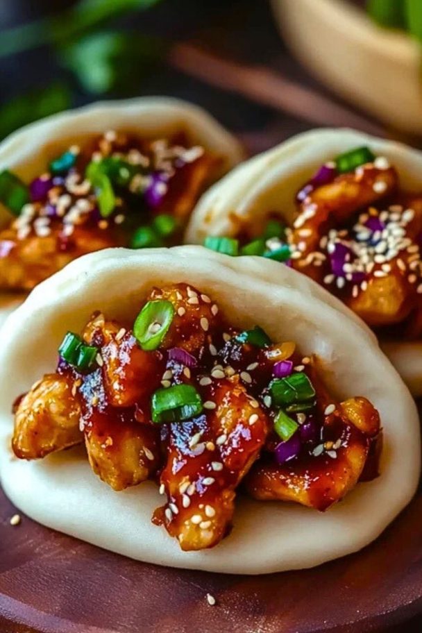 Korean Chicken Bao: A Flavor Explosion in a Fluffy Pocket