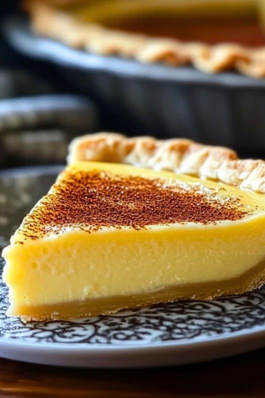 Irresistible Magic Crust Custard Pie Recipe