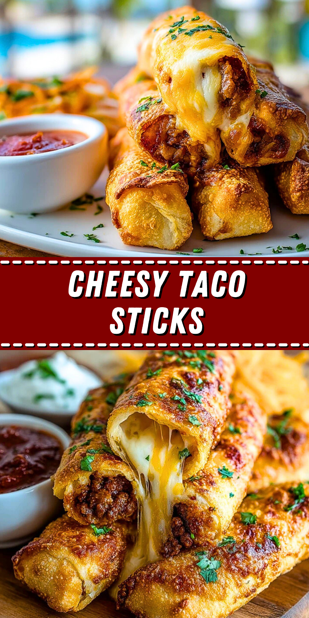 Cheesy Taco Sticks