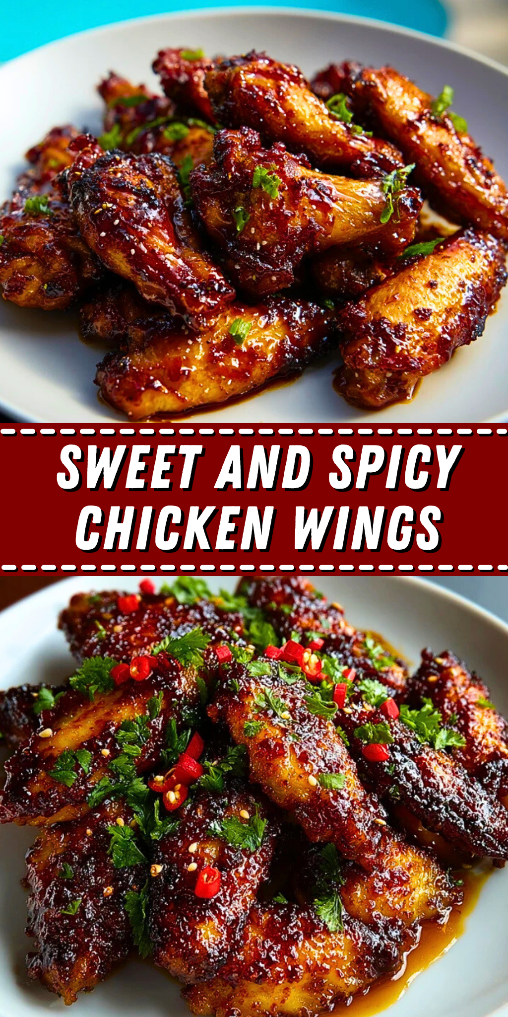Sweet and Spicy Chicken Wings