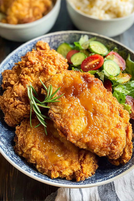 Crispy Country Fried Chicken Like Grandma Made