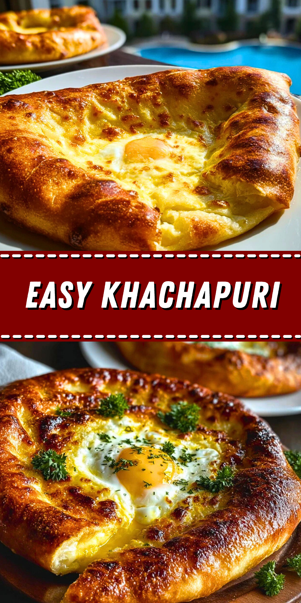 Easy Khachapuri