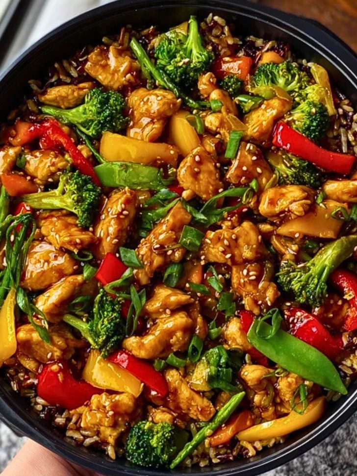 Ultimate Teriyaki Chicken Stir Fry Recipe With Colorful Veggies And