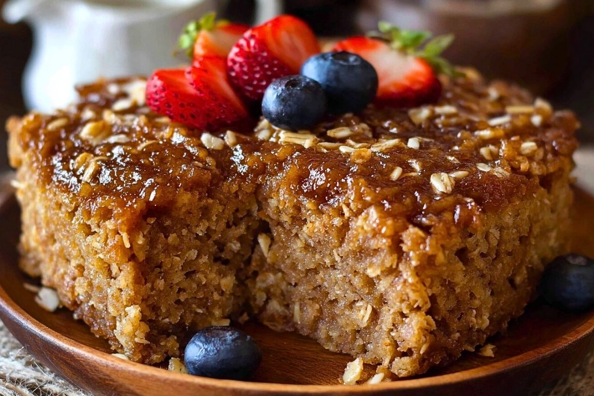 Lazy Day Oatmeal Cake