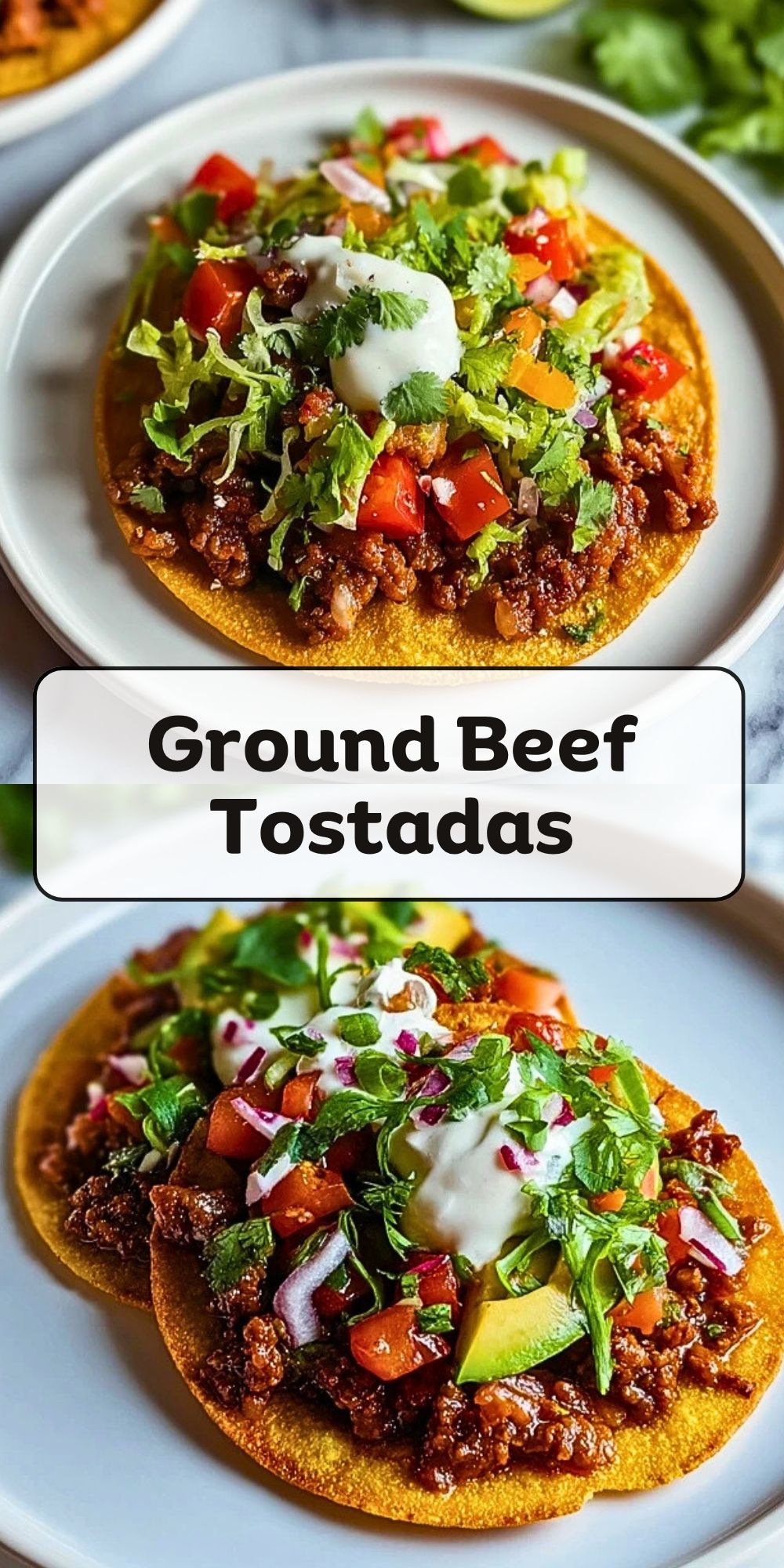 Ground Beef Tostadas