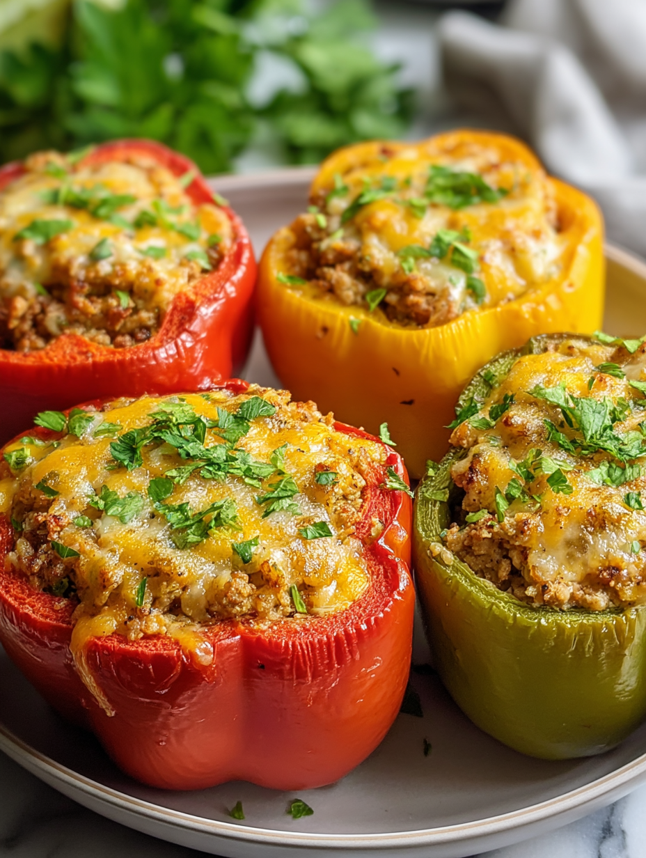 Easy Stuffed Bell Peppers